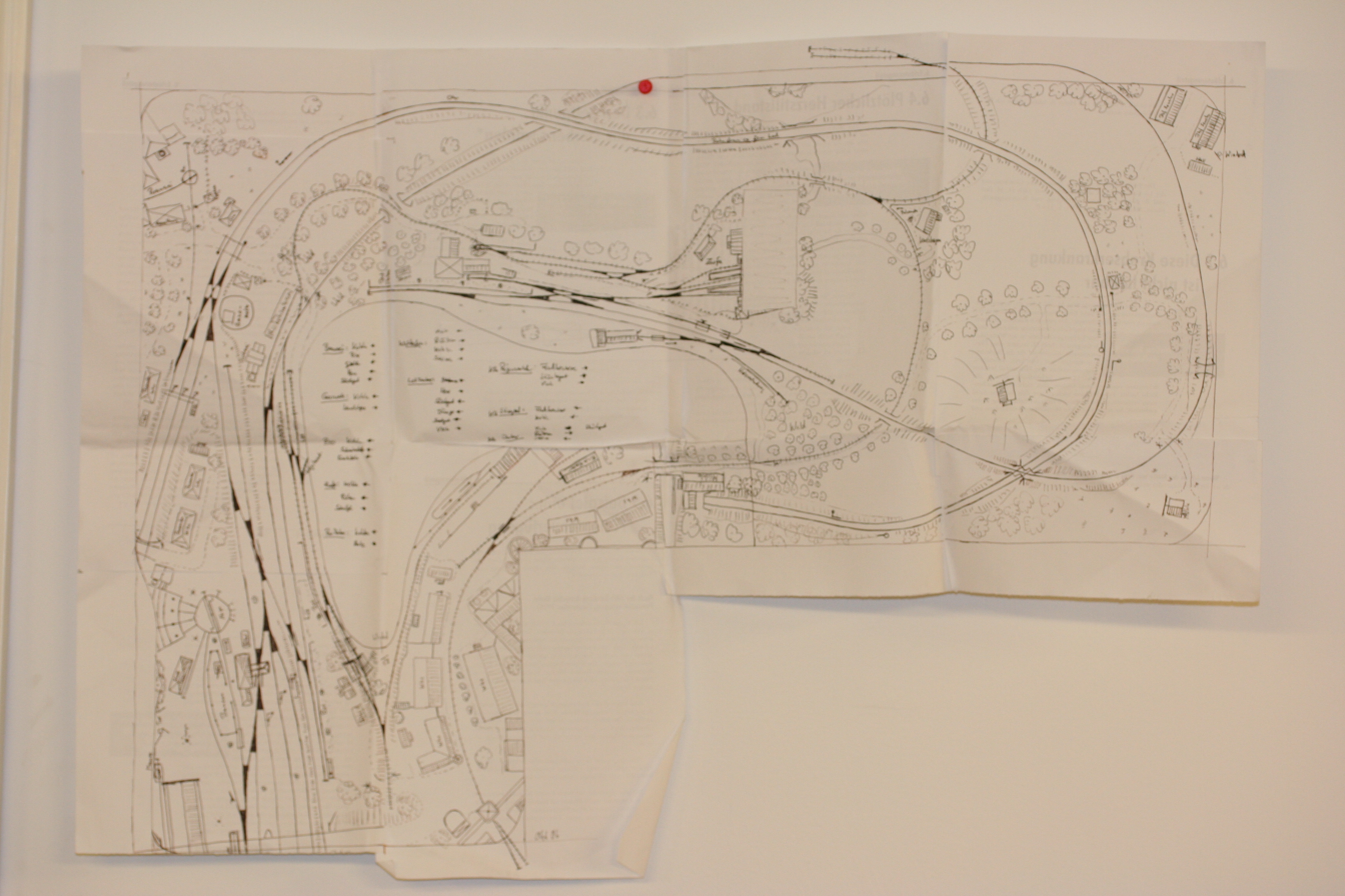 Der Gleisplan - Naugarder Kleinbahn im Modell, DRG Modellbahnanlage in ...