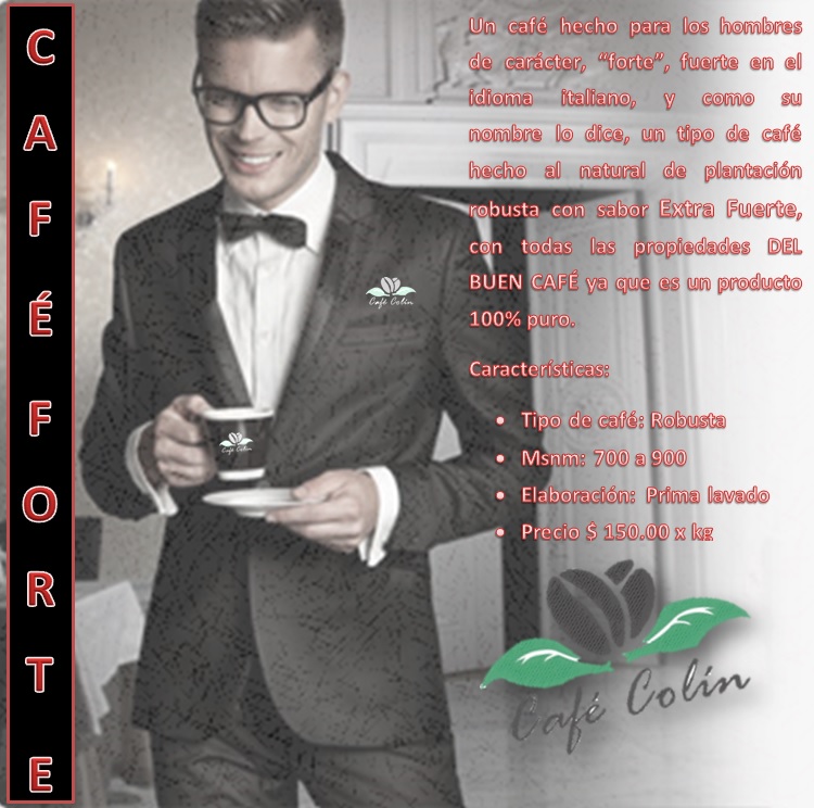 Forte - Café Colín - Página web