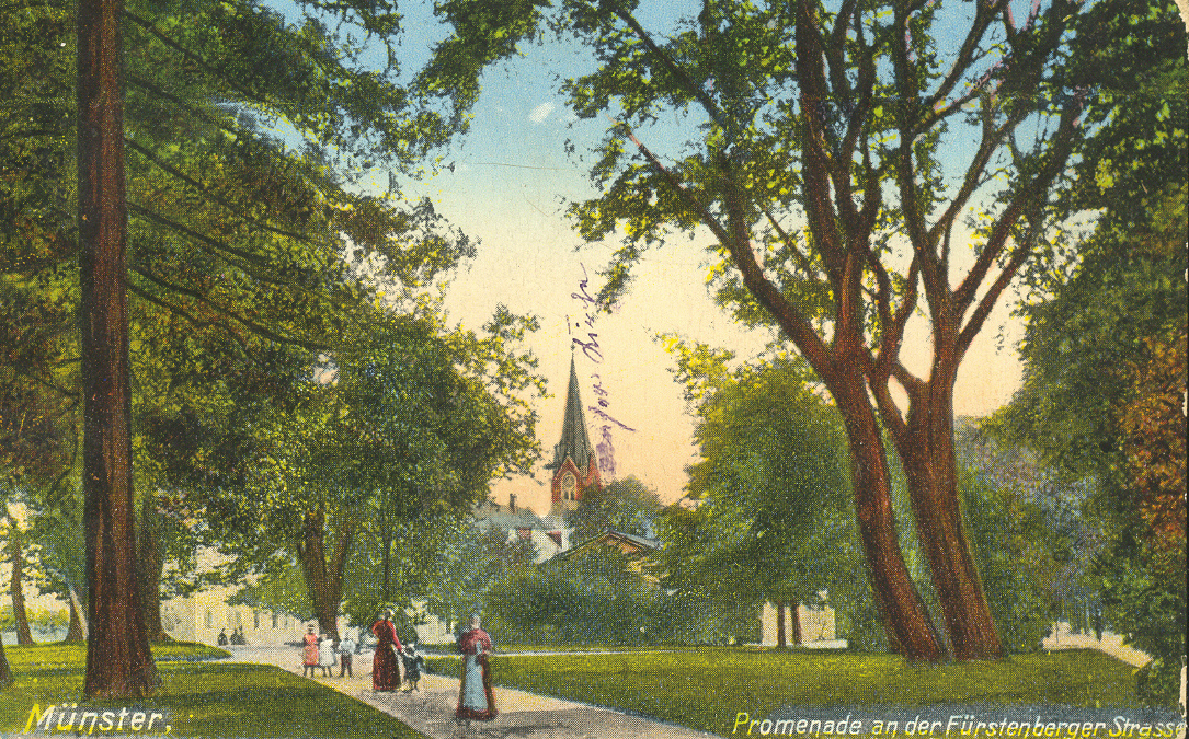 Promenade - Münster - Geschichten, Dokumente und Bilder