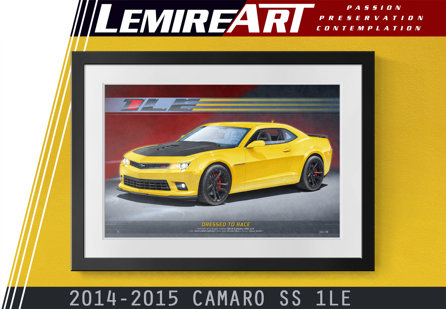 2022 Camaro Ss 1le Yellow