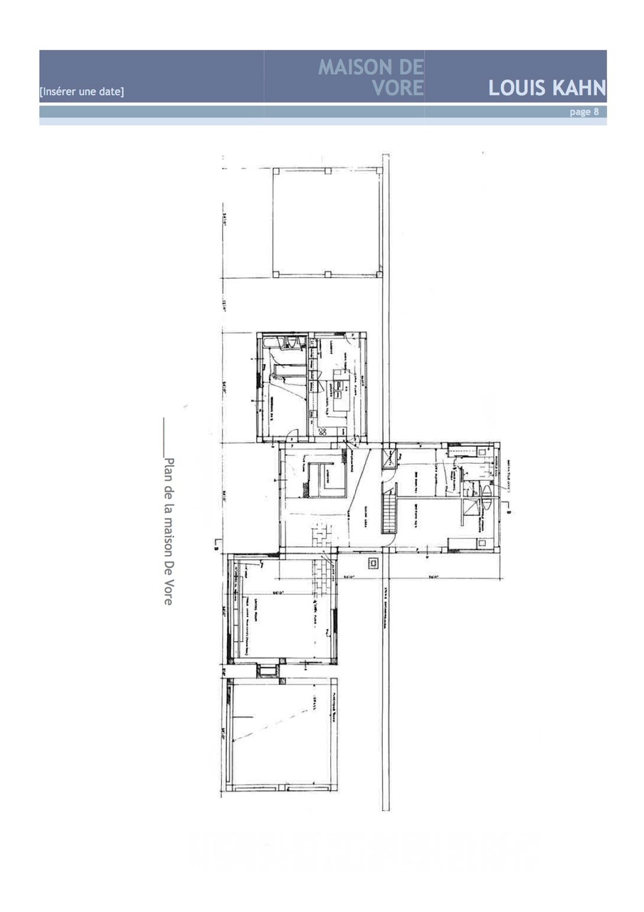 Devore House - Lise Chemin . Etudiante en Architecture