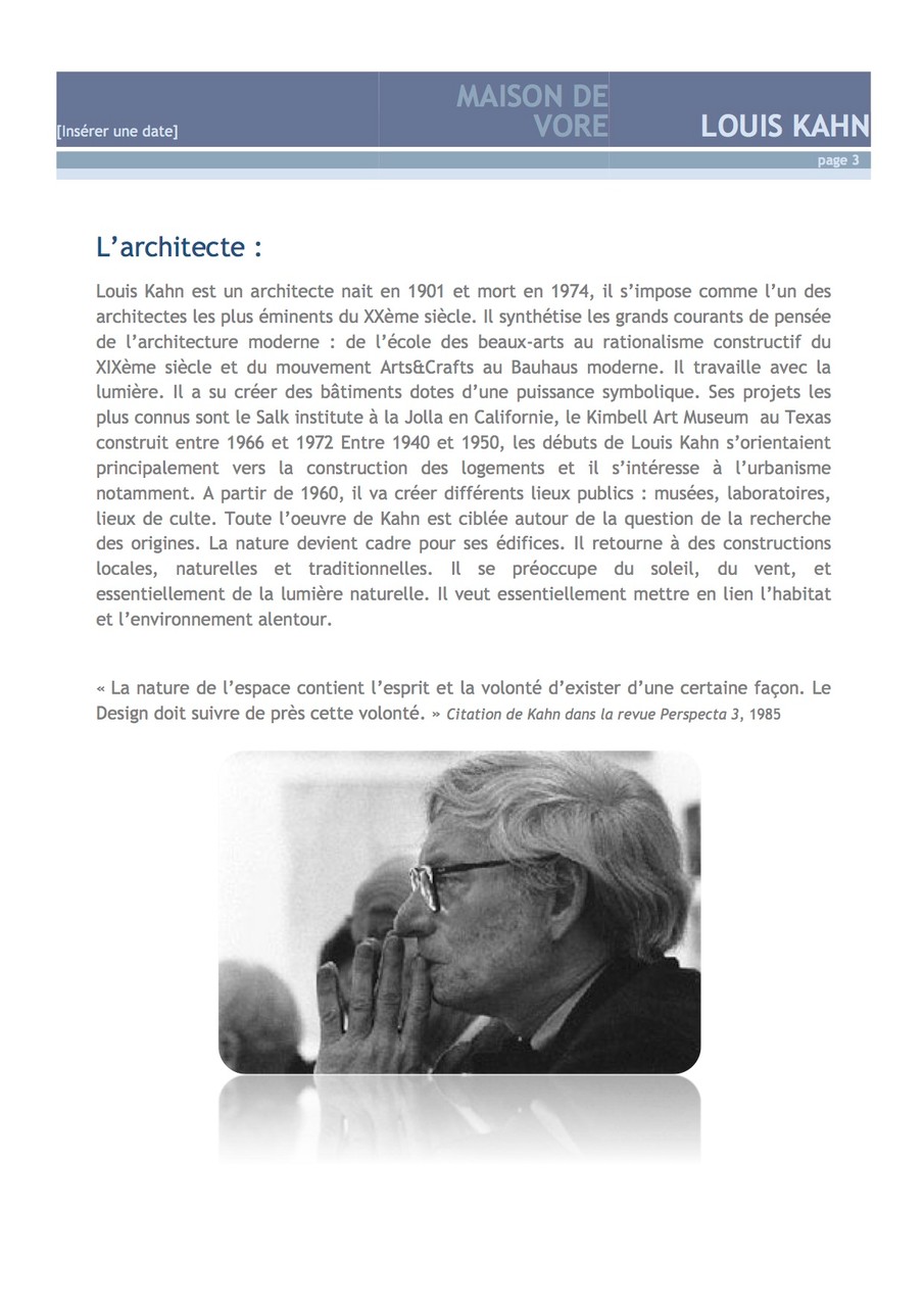 Devore House - Lise Chemin . Etudiante en Architecture