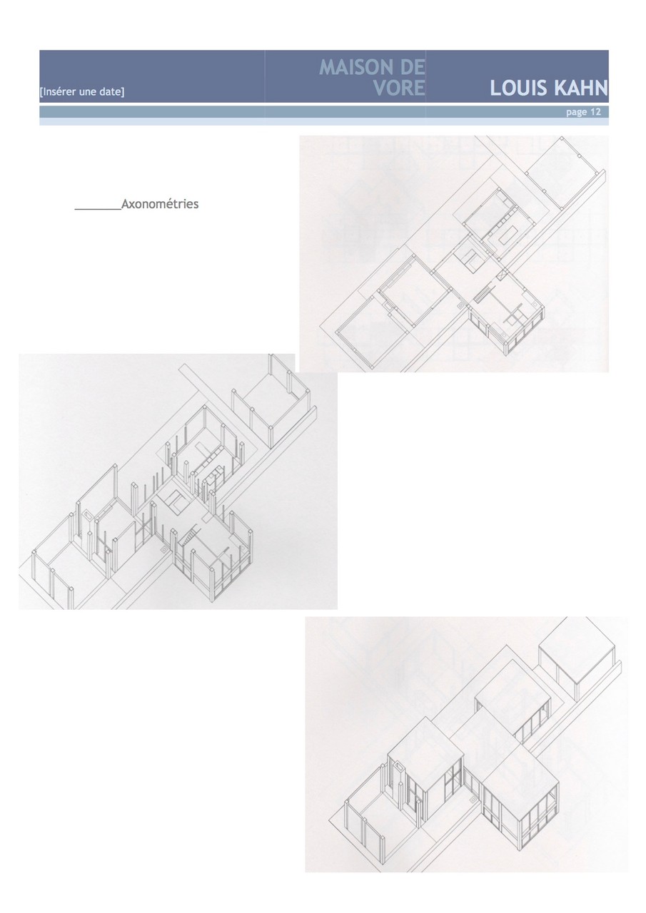 Devore House - Lise Chemin . Etudiante en Architecture