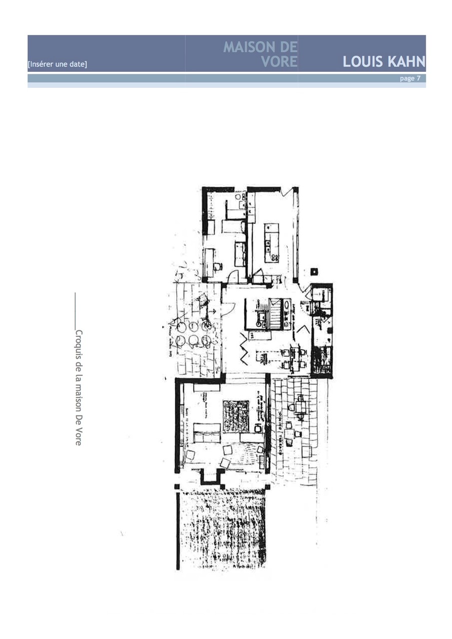 Devore House - Lise Chemin . Etudiante en Architecture