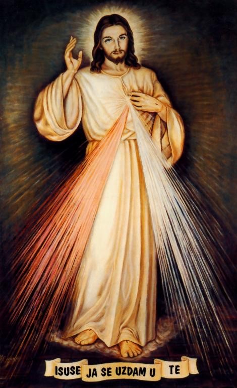 SLIKA ISUSOVOG MILOSRĐA - Krunica Božanskog milosrđa