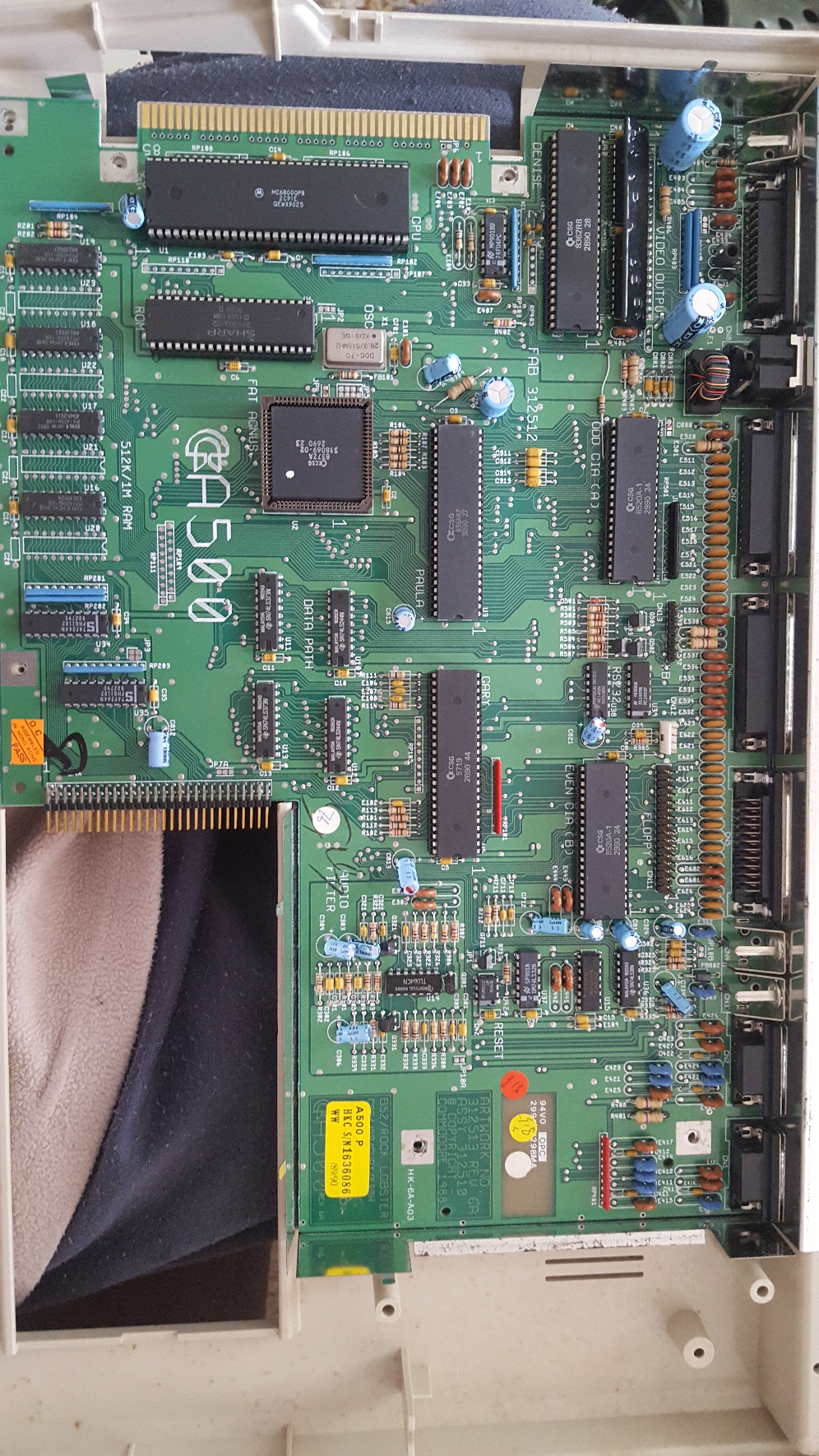 My Amiga 500 diy Hardware (2017/2021) - Neotendo Computer Entertainment
