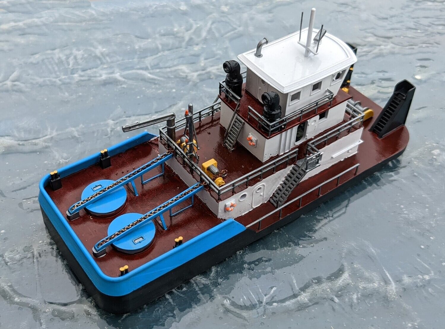 Schiffe und Boote in Spur N | C&F Modellbau - C&F Modellbau