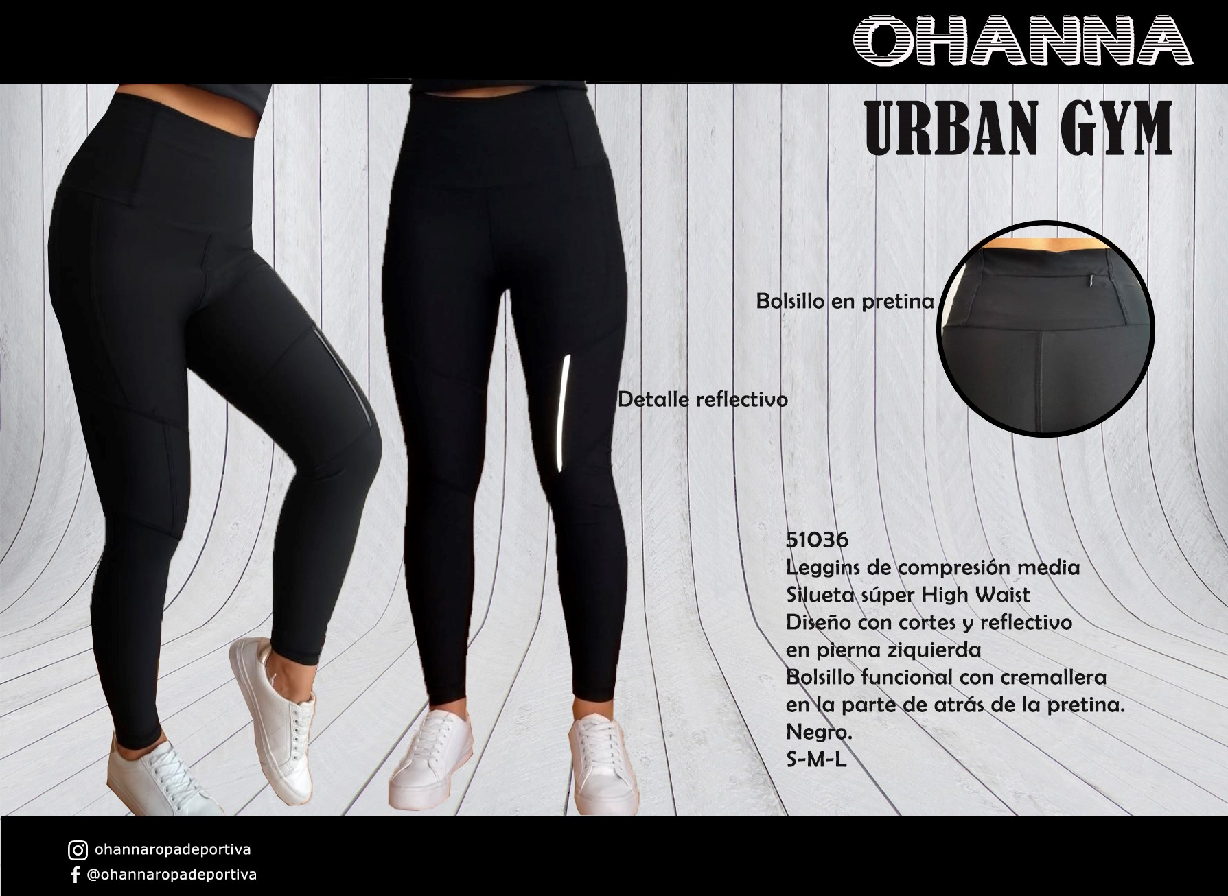COLECCION URBAN GYM - OHANNA SPORTS & GYM ROPA DEPORTIVA