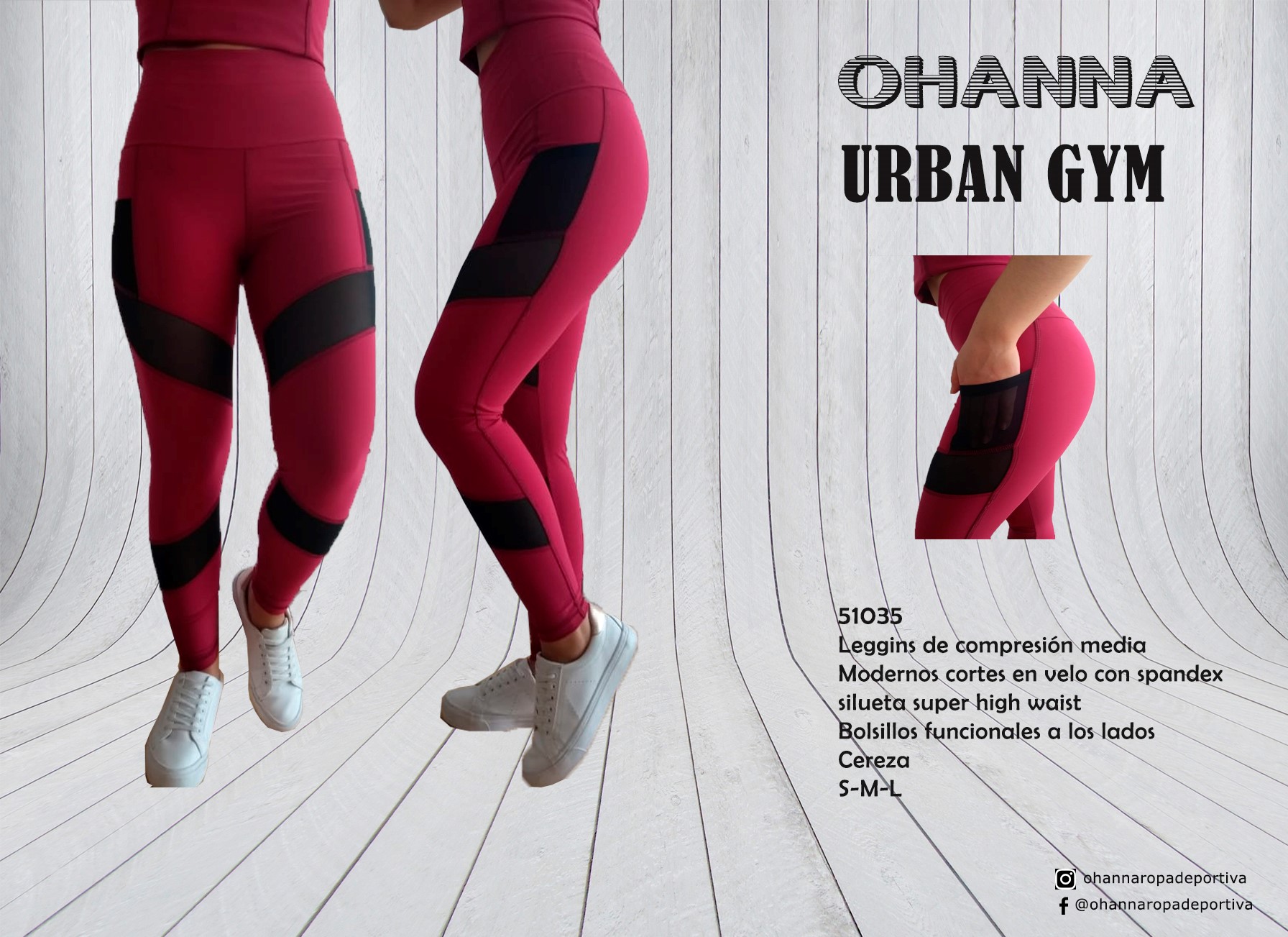 COLECCION URBAN GYM - OHANNA SPORTS & GYM ROPA DEPORTIVA
