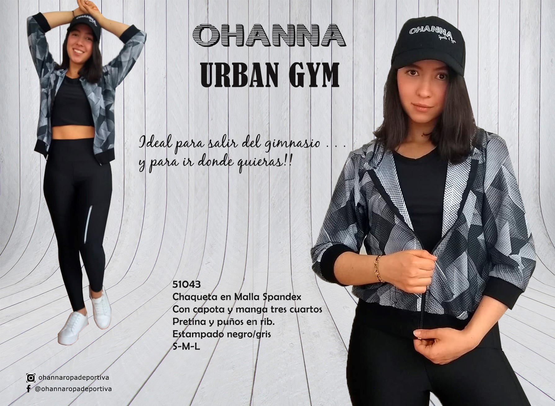 COLECCION URBAN GYM - OHANNA SPORTS & GYM ROPA DEPORTIVA