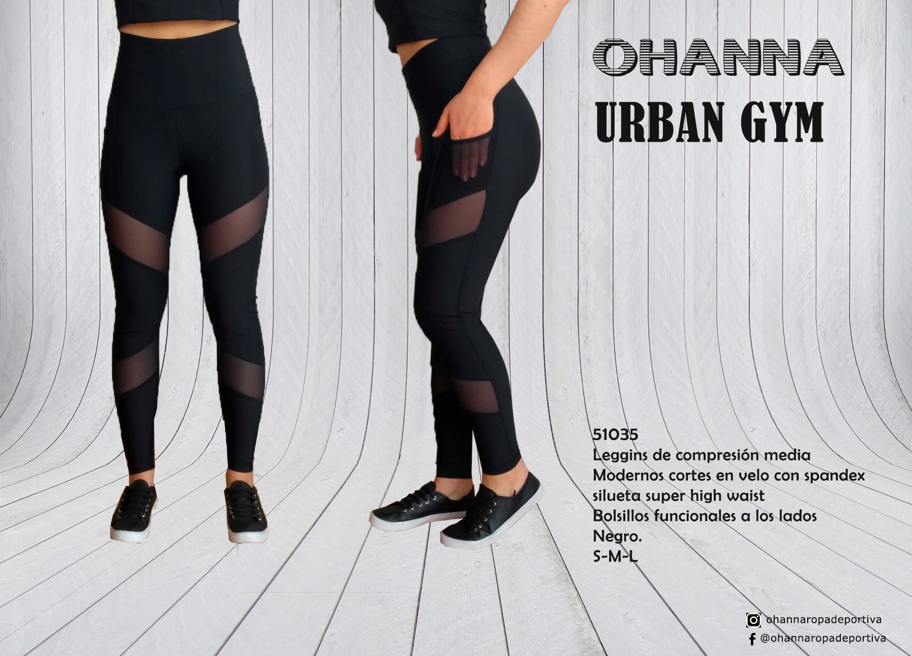COLECCION URBAN GYM - OHANNA SPORTS & GYM ROPA DEPORTIVA