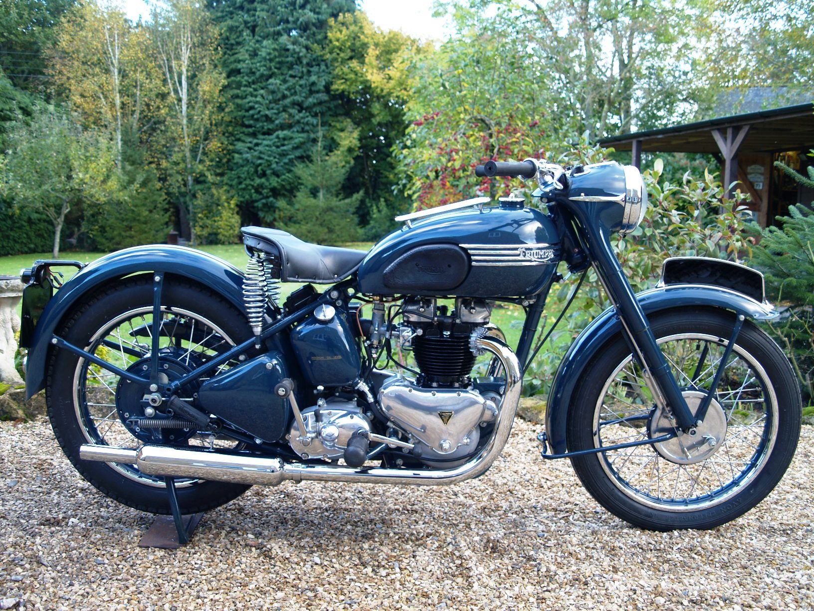 Oldtimer Motorrad Triumph