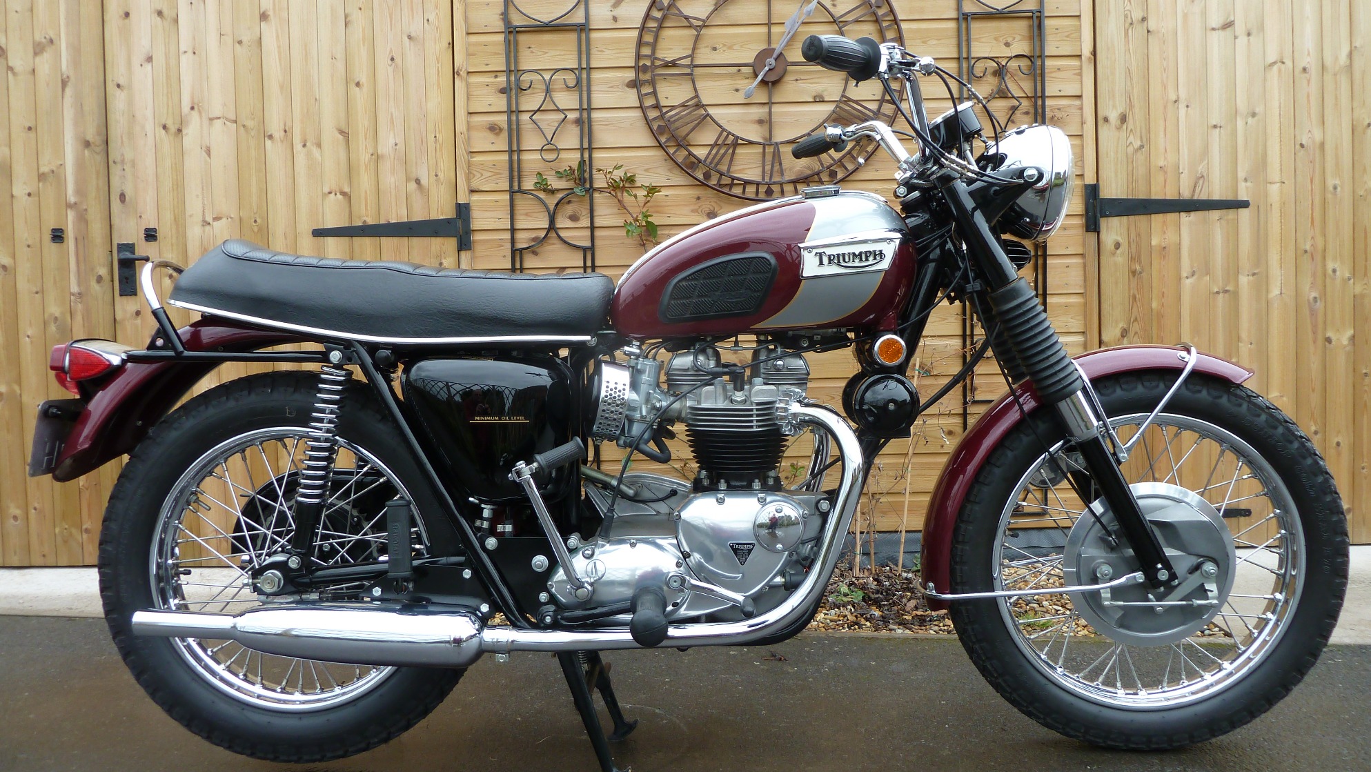 Oldtimer Motorrad Triumph