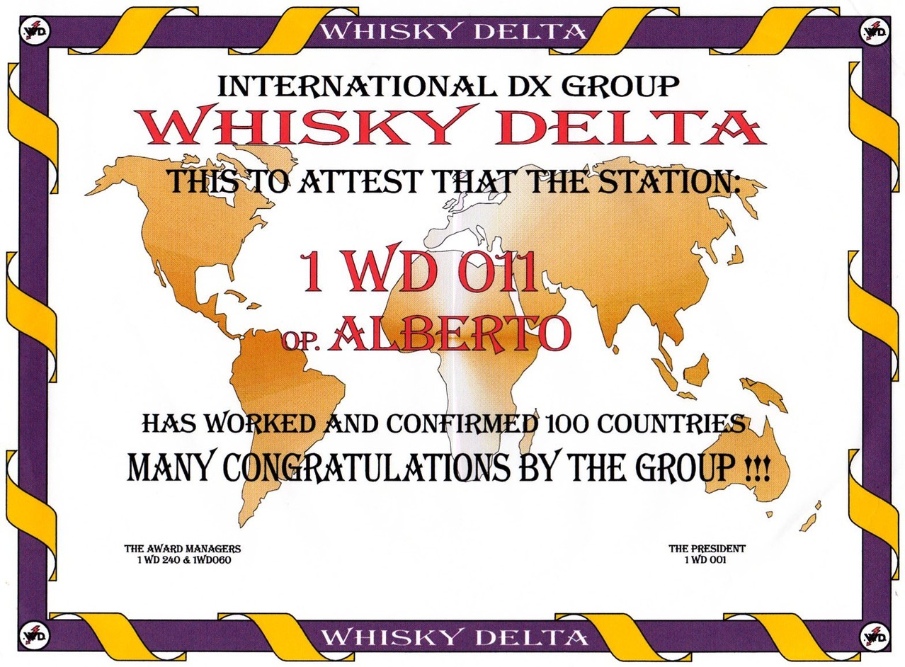 DIPLOMI WHISKY DELTA - Benvenuti su whiskydeltadxgroup!