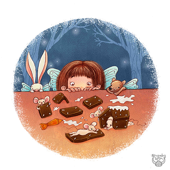 Kinderbuchillustration - Alexandra Helm - Kinderbuchillustration und ...