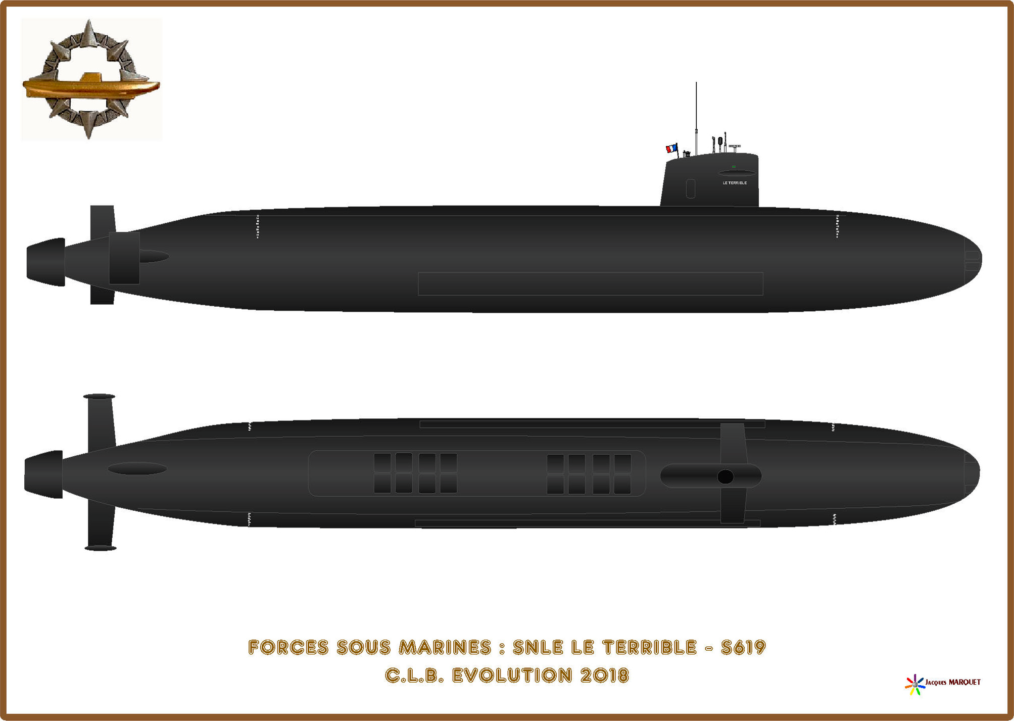 Sous-marins Nucléaire Lanceur d'Engin classe Le Triomphant - Contre ...