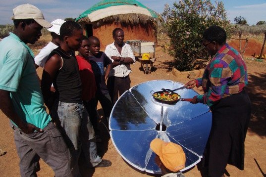 Be part of the solar cooking network - Solare Zukunft Webseite