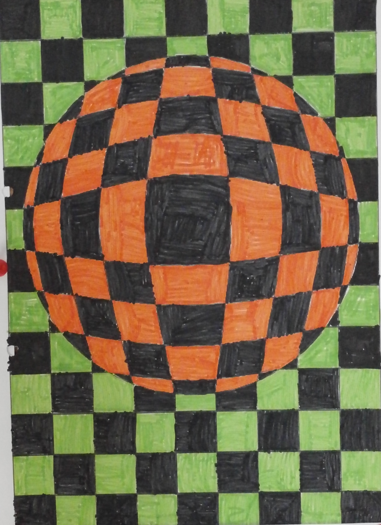 Bilder zum Thema "Op Art: Kugel" - schlickis jimdo page!