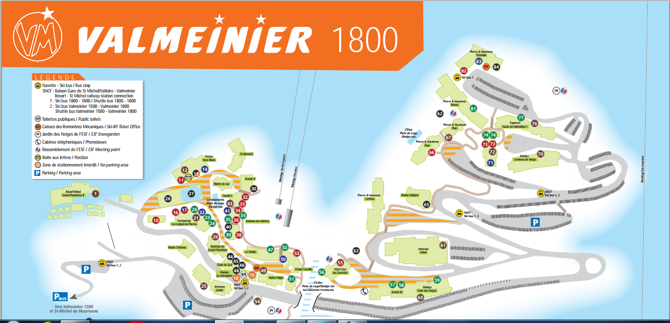 Photos de la résidence et du village - Site de valmeinier-1800-location ...