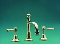 3 piece tapware (including ivory/gold, white/gold, brass gold, black ...