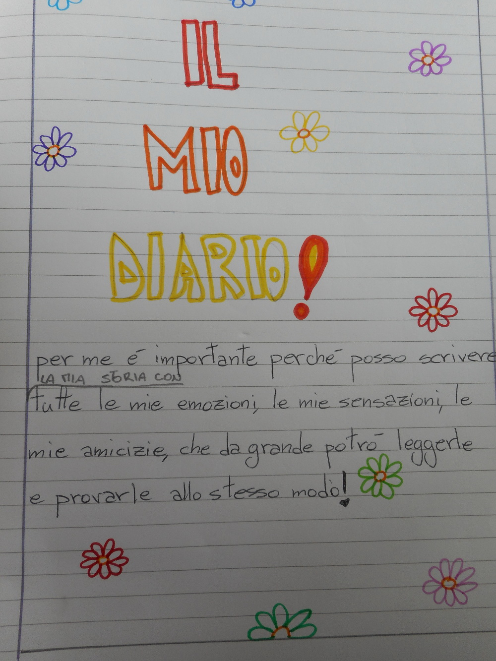 Pagine di diario - Benvenuti su primariacandotti!