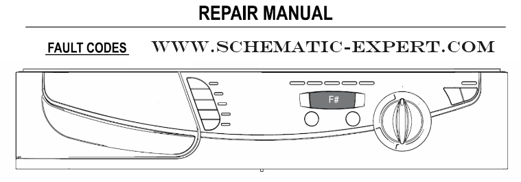 Ariston Washer Error Code List - Schematic