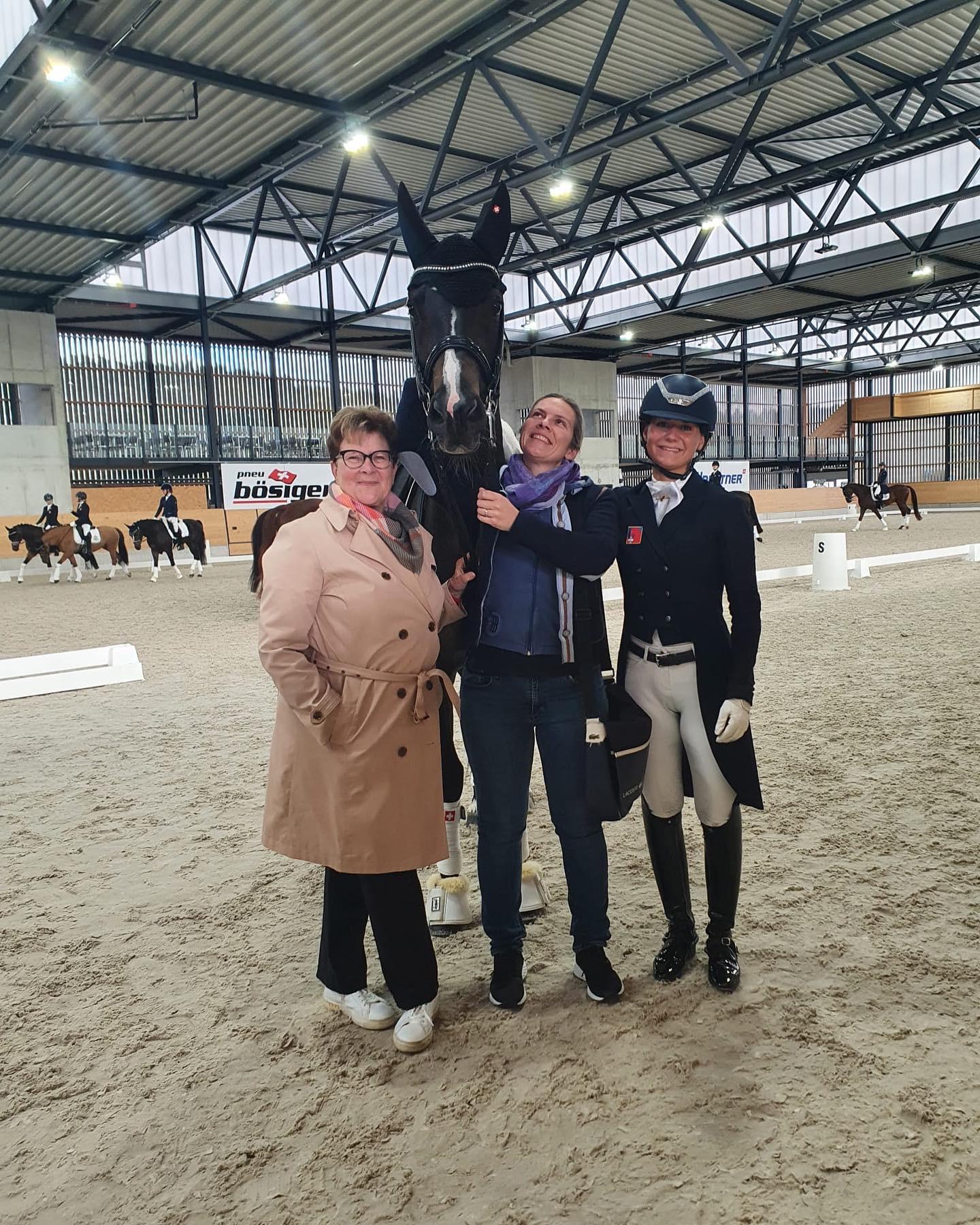 Great Escape Camelot 3. Rang an der Schweizermeisterschaft Dressur 2022 ...