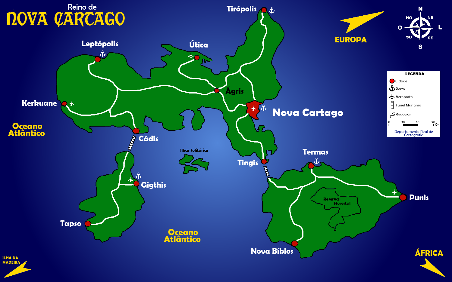 Mapas - Nova Cartago