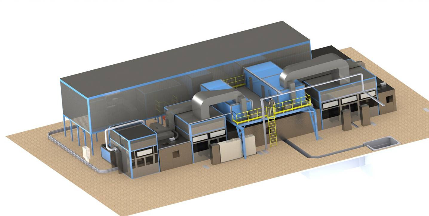 Second painting line visualization - plascotech