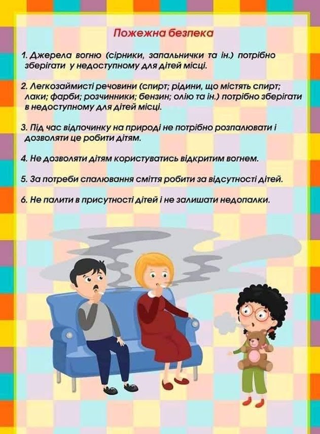правила поведінки та алгоритм дій у разі надзвичайної ситуації