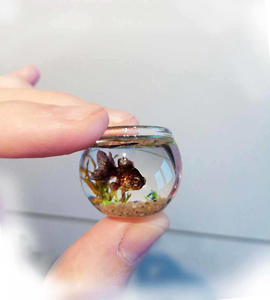 Miniature Aquariums - Fátima Doña's Art