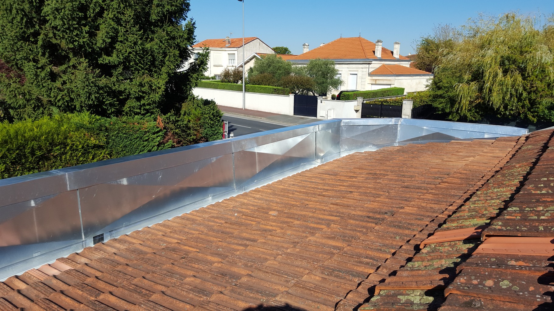REFECTION CHENEAU ZINC - Toitures 33 - Bordeaux Gironde