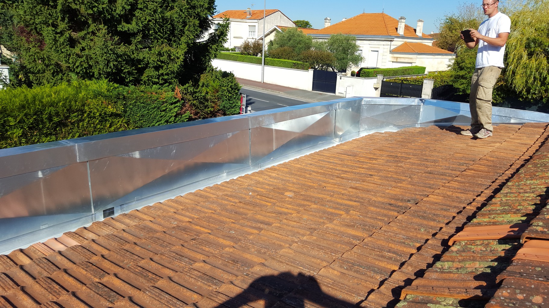 REFECTION CHENEAU ZINC - Toitures 33 - Bordeaux Gironde