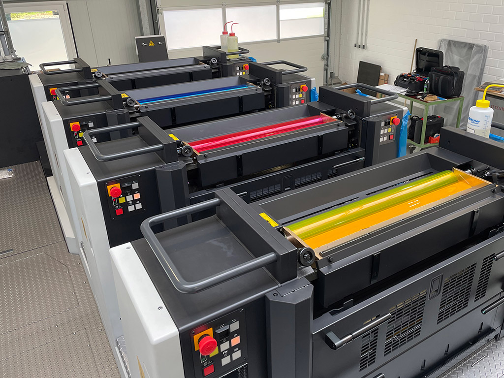 Neue Offsetdruckmaschine KOMORI LITHRONE G29 - Satzdruck