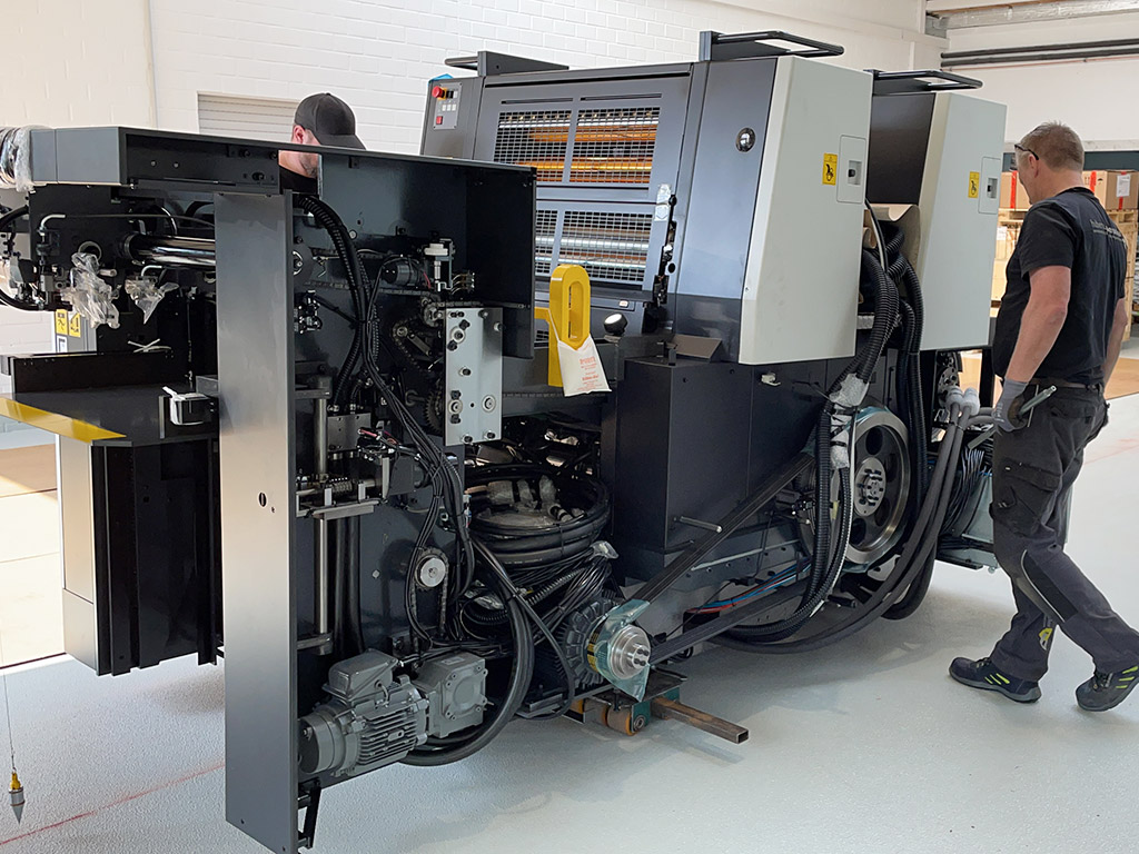 Neue Offsetdruckmaschine KOMORI LITHRONE G29 - Satzdruck