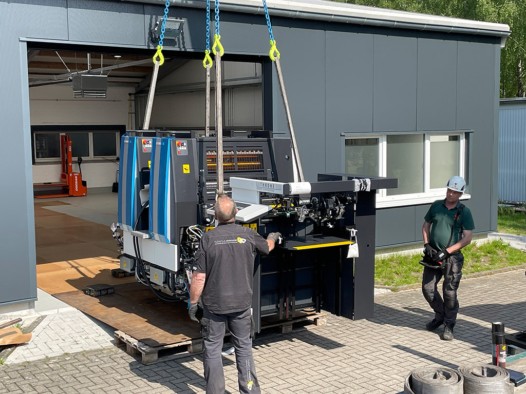 Neue Offsetdruckmaschine KOMORI LITHRONE G29 - Satzdruck