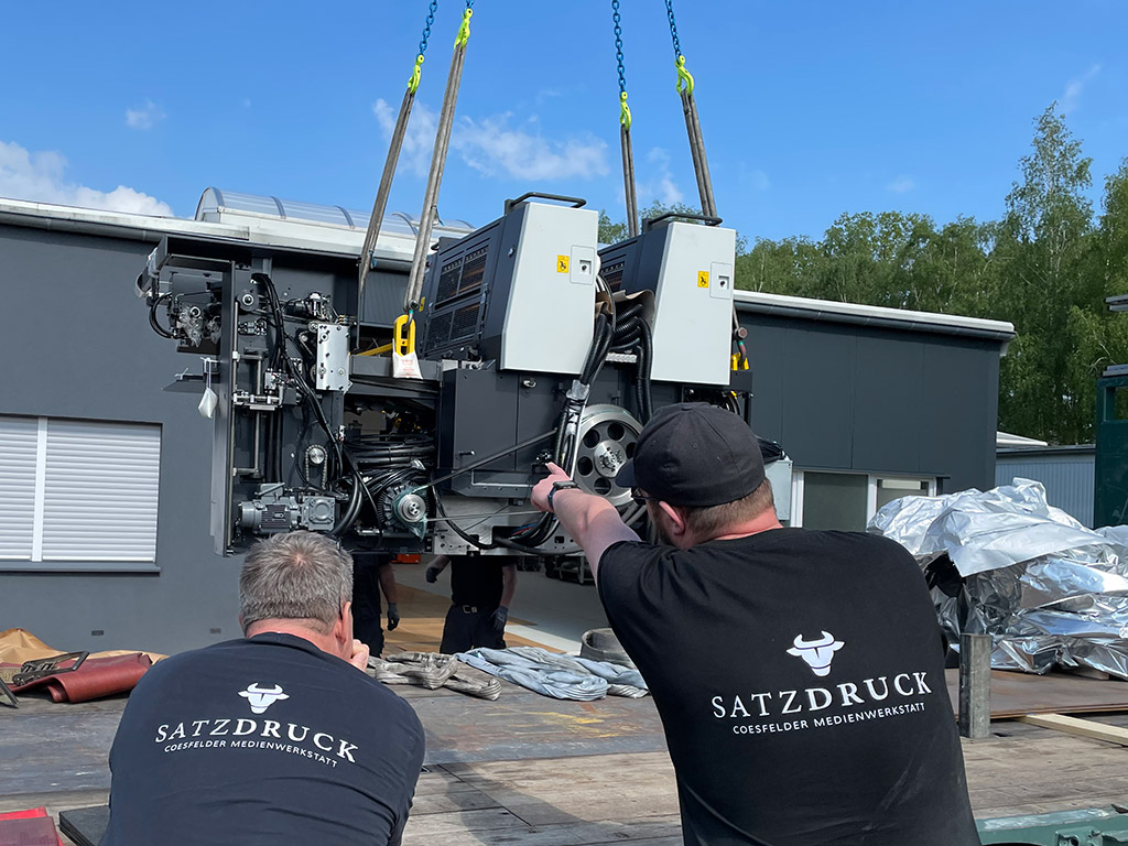 Neue Offsetdruckmaschine KOMORI LITHRONE G29 - Satzdruck