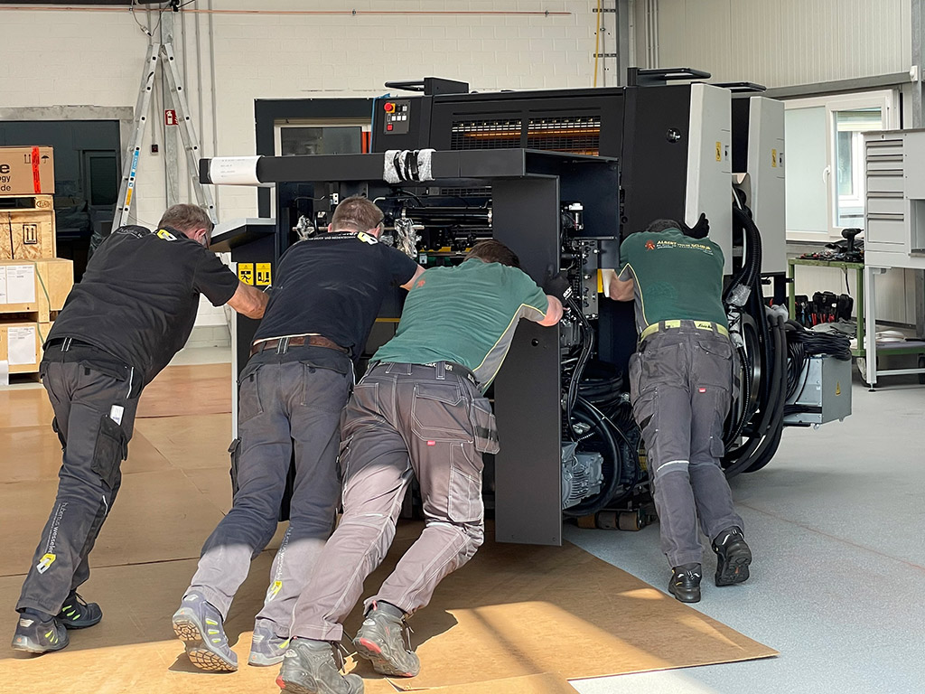 Neue Offsetdruckmaschine KOMORI LITHRONE G29 - Satzdruck