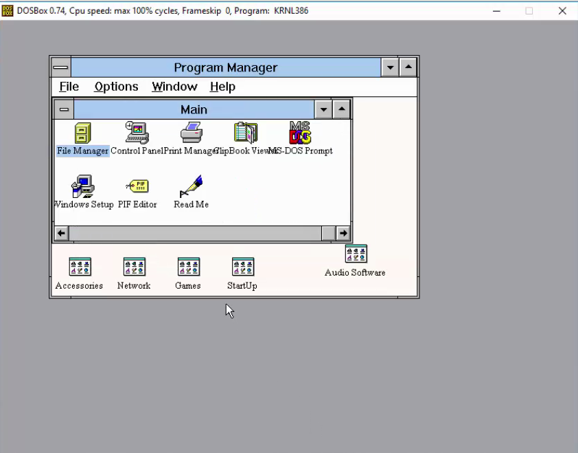 Windows 3.1 auf DOSBox installieren - GameDoctorPC - alte MS DOS ...