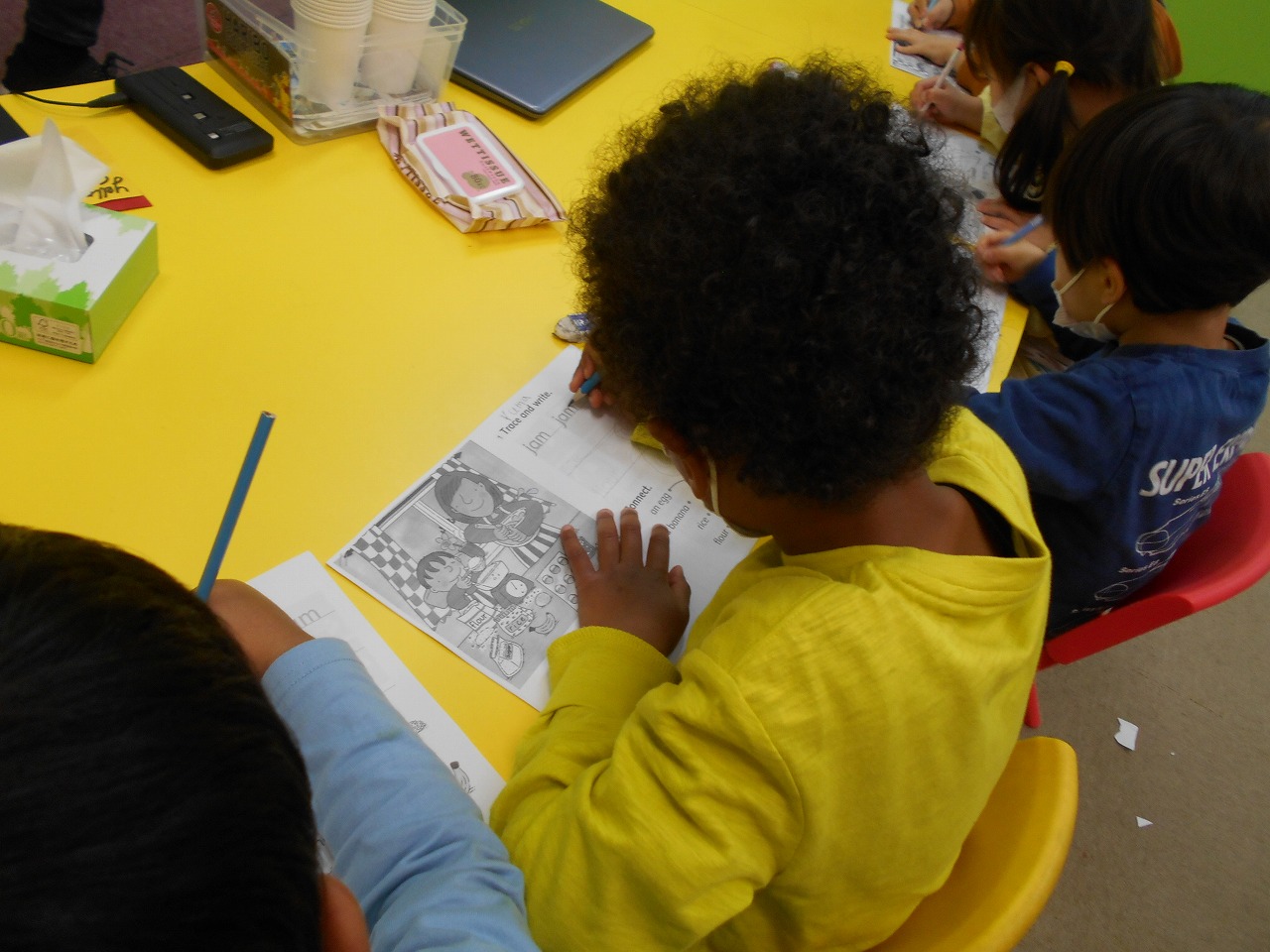 One color day !!! - |市川市|浦安市|船橋市|江戸川区|葛西|プリスクール|英語|幼稚園|保育園|英会話|小学生|土曜 ...