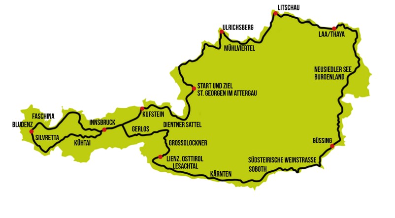 Rotary Voitsberg Köflach & Rotary Graz radeln das Race Around Austria ...