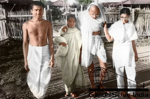 mahatma gandhi colour photo