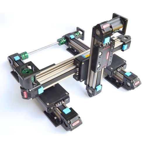 automated glue and filling machine - Linear Motion Systems, Belt Drive Linear Guide Rail Motion ...