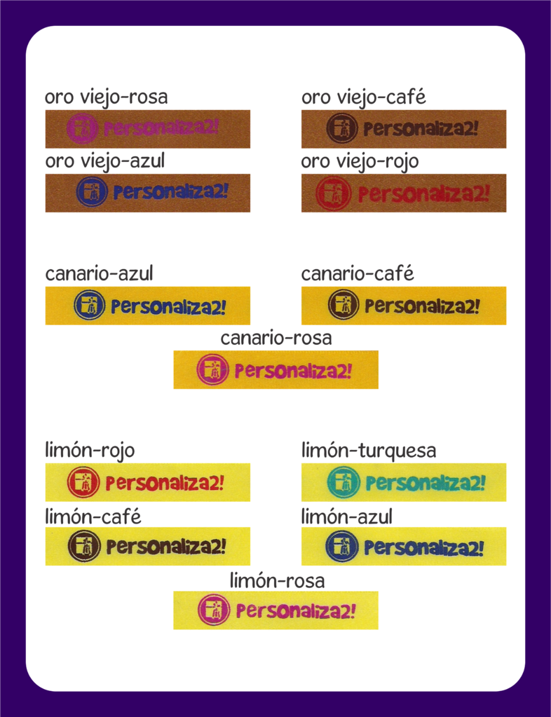 Listones Impresos Personalizados - personaliza2s jimdo page!