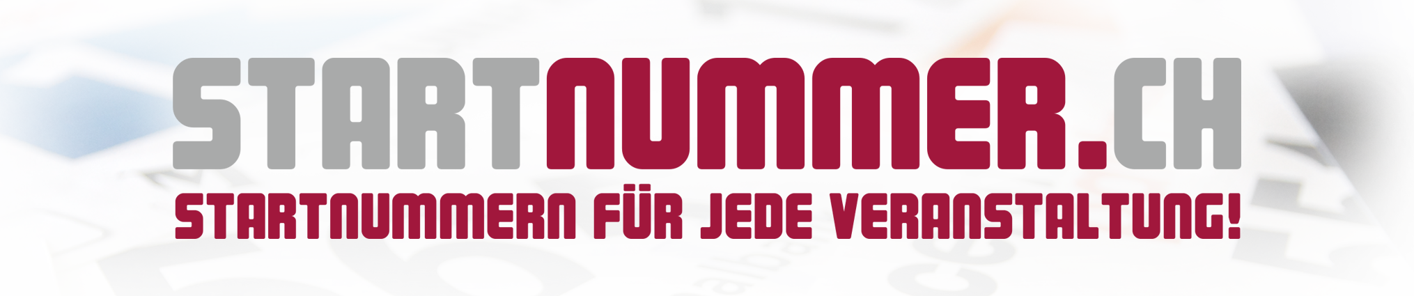 Startnummern für deinen nächsten Event - athletics sportconsulting GmbH