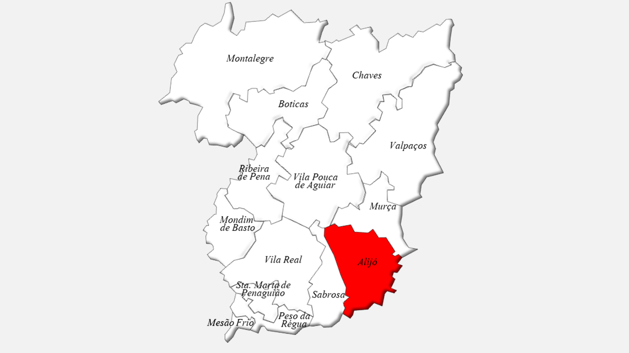 CONCELHO DE ALIJÓ - Evolução da População