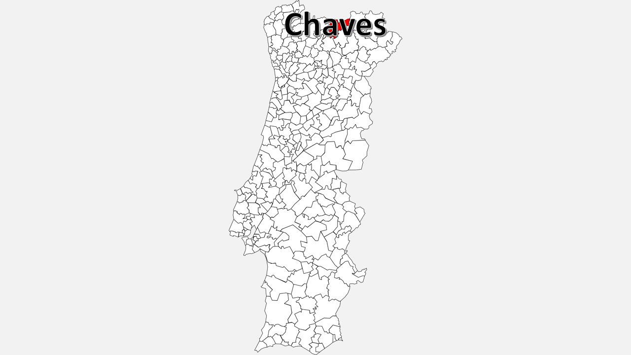 Chaves - Evolução da População