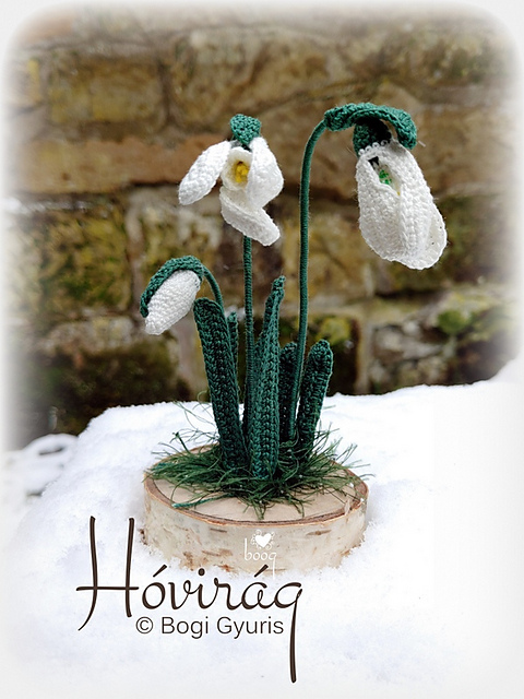 Horgolt virág - boog horgolás varrás kreativ häkeln amigurumi