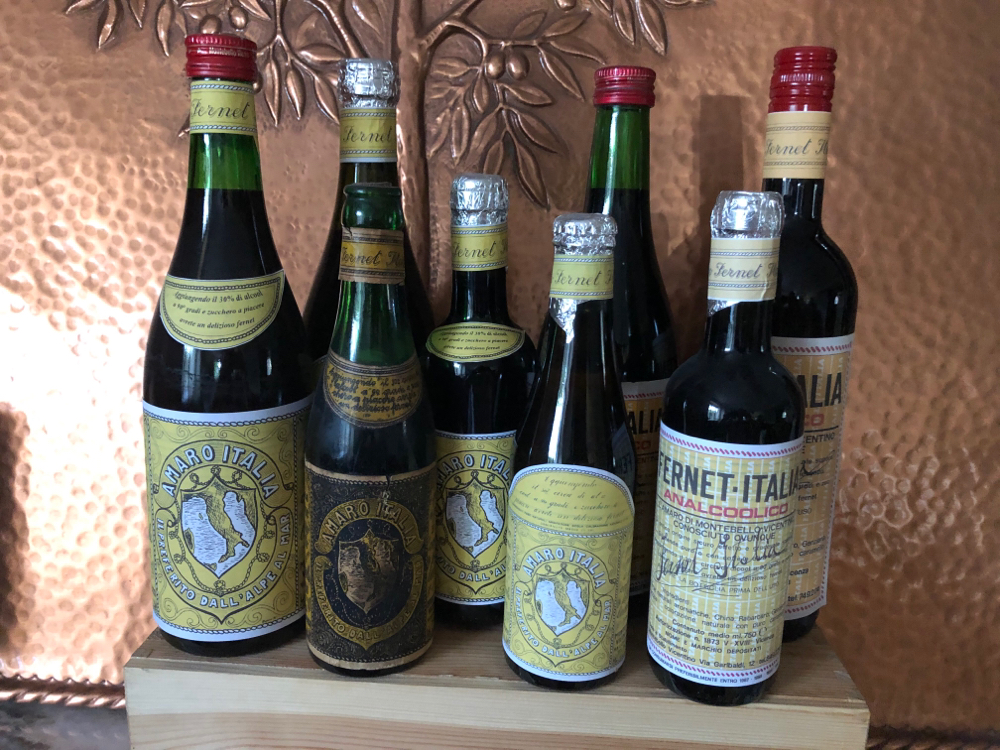 Fernet Italia analcolico - Amaro Fernet Italia Montebello Vic.