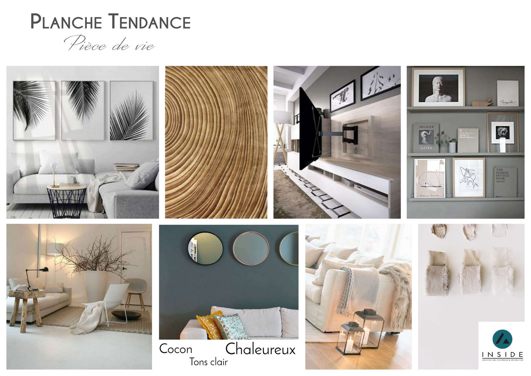 Planches & Visuels 3D - INSIDE Architecte d'Intérieur & Décoration